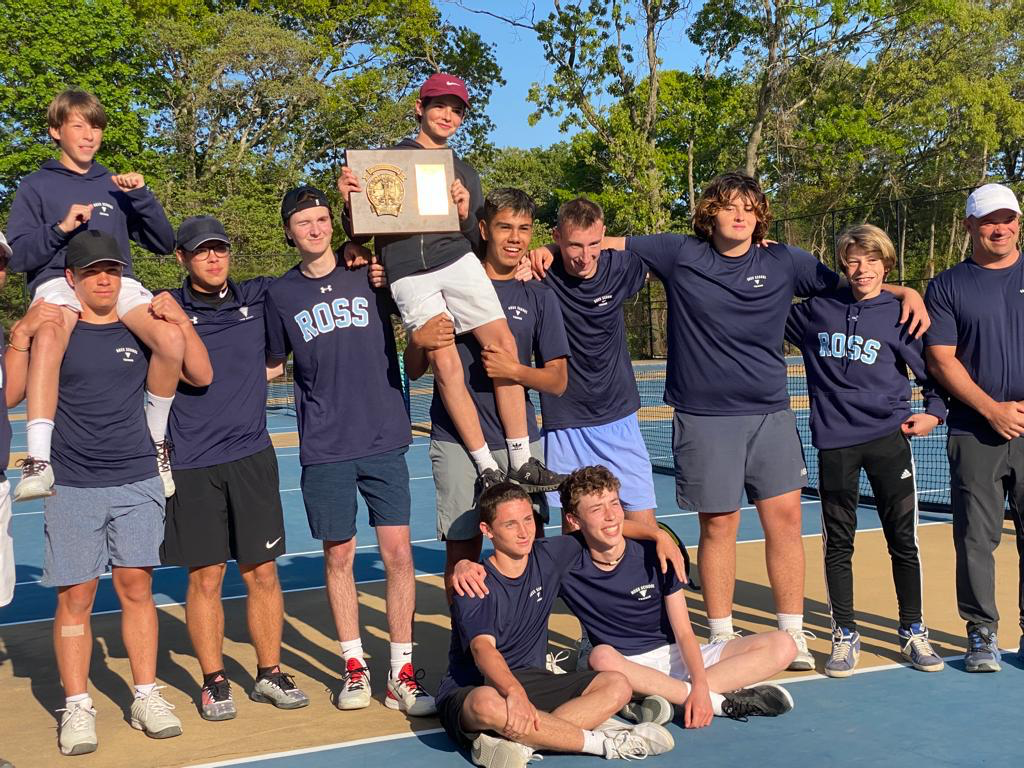 Ross Tennis Team Takes Small School County Championship